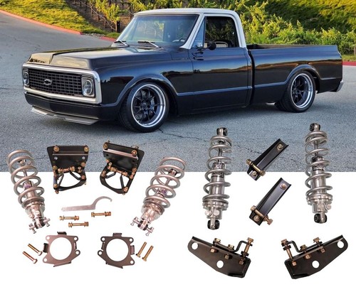 1963-1972 C-10 CPP Front & Rear Coilover Conversion Kit | 550 lb frt ...