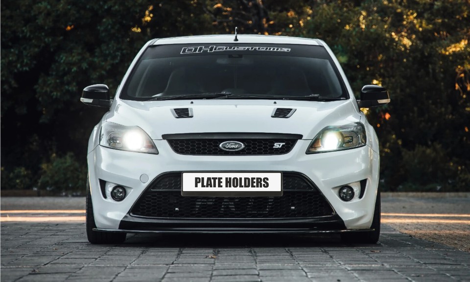 2x European License Number Plate Frame Holder Surround Hawk Tuah | eBay