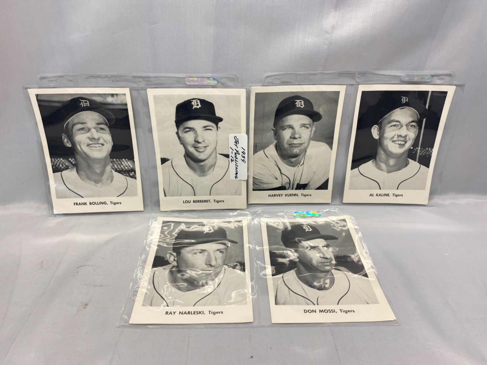 1959 Detroit Tigers Jay Publishing 5x7 Picture Pack Set—-AL KALINE—-w ...