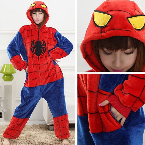 Kids/Adult Spider-Man Costume Kigurumi Unisex Onesie31 Cosplay Animal ...