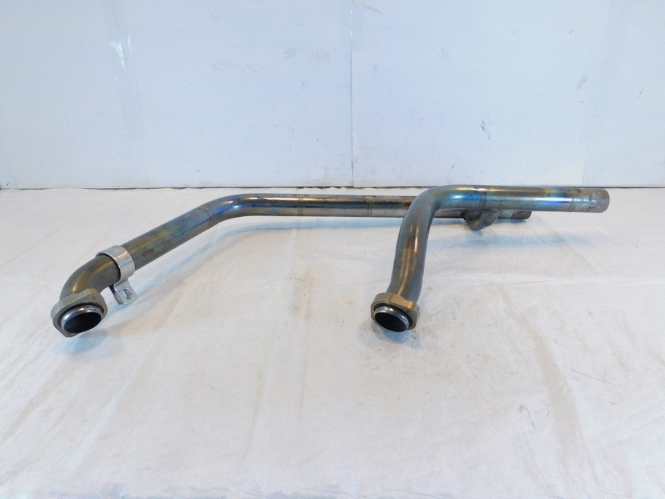 2005-2006 Harley Davidson Softail Deluxe Front Exhaust Header Pipes ...