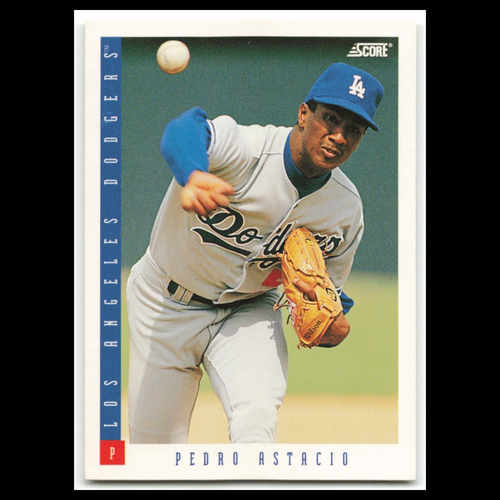 Pedro Astacio Rookie #231 1993 Score Los Angeles Dodgers Baseball Card ...