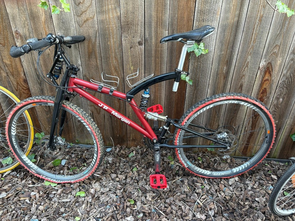RARE J.P. MORGAN HAND BUILT SUSPENSION MOUNTAIN BIKE | eBay