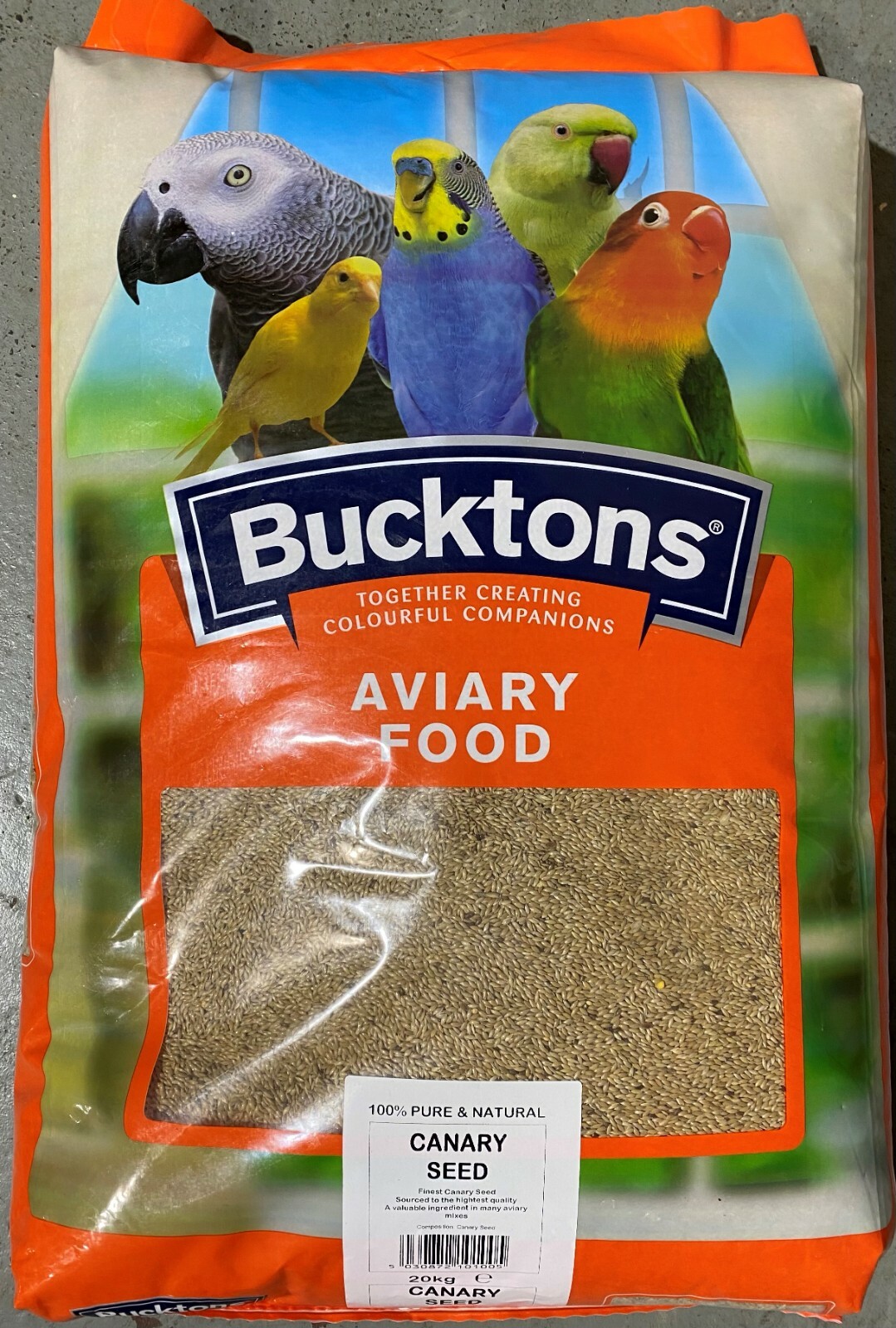 Bucktons Canary (Aviary Food) 40gram - 20kg | eBay UK