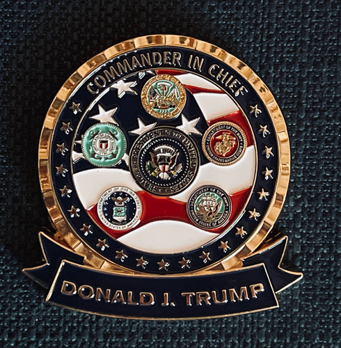 Very Rare President Trump Challenge Coin RNC MAGA Make American Great ...