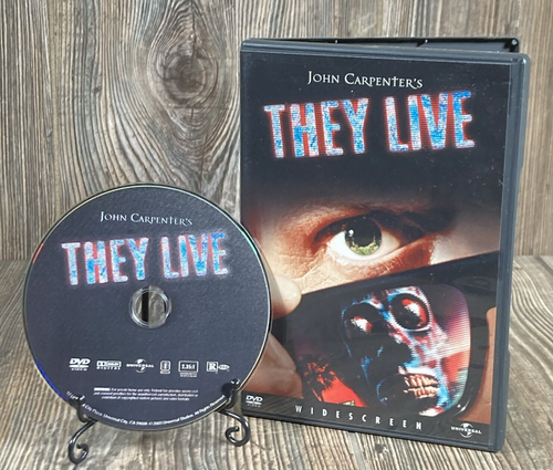 THEY LIVE (DVD 1988 WS) Horror Roddy Piper, John Carpenter (dir), CULT ...