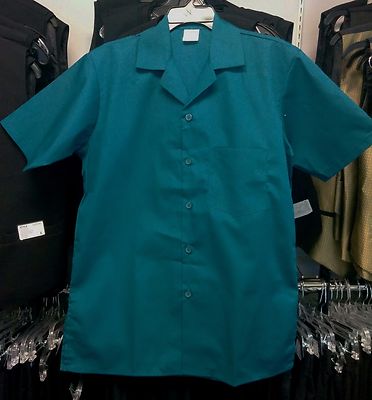 Superior Uniform Group Teal Poly/Cotton Unisex Camp Shirts #61193 | eBay