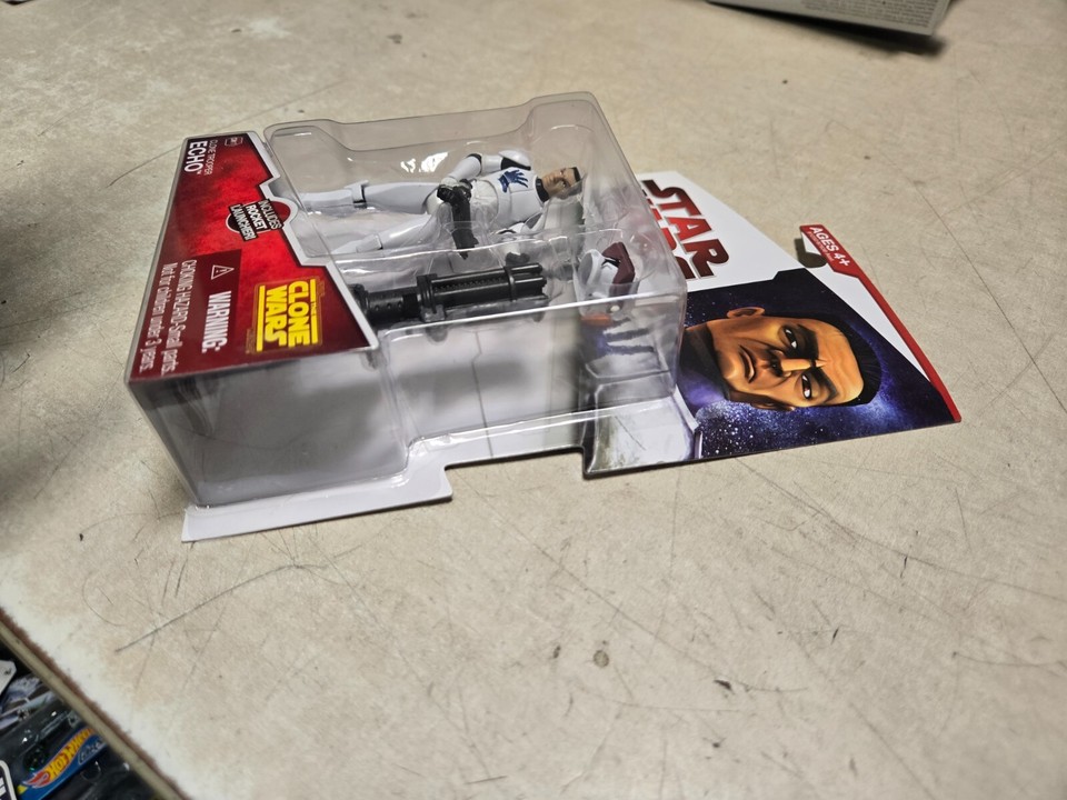 Clone Trooper Echo CW17 2009 STAR WARS The Clone Wars TCW MOC NEW | eBay