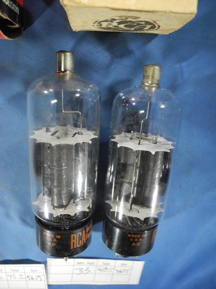 (2) RCA 6CD6GA VACUUM TUBE NOS NIB FREE SHIP (TESTED W/ TV-7D/U) | eBay