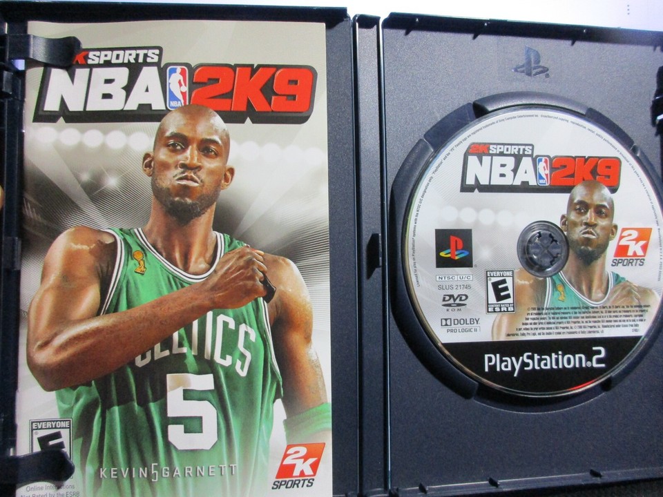 Play Station 2 NBA Sports 2K9 Disc Manual Hard Case | eBay