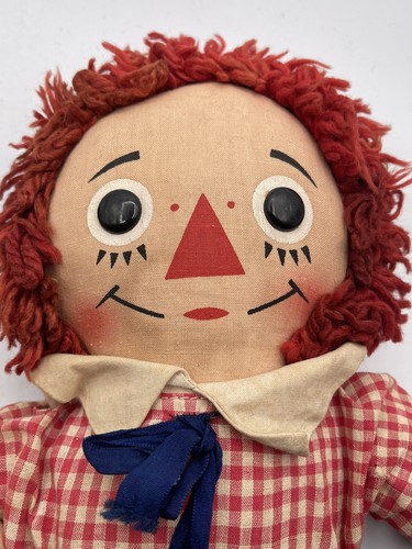 Vintage Original Knickerbocker Raggedy Ann & Andy Dolls 16 Inch | eBay
