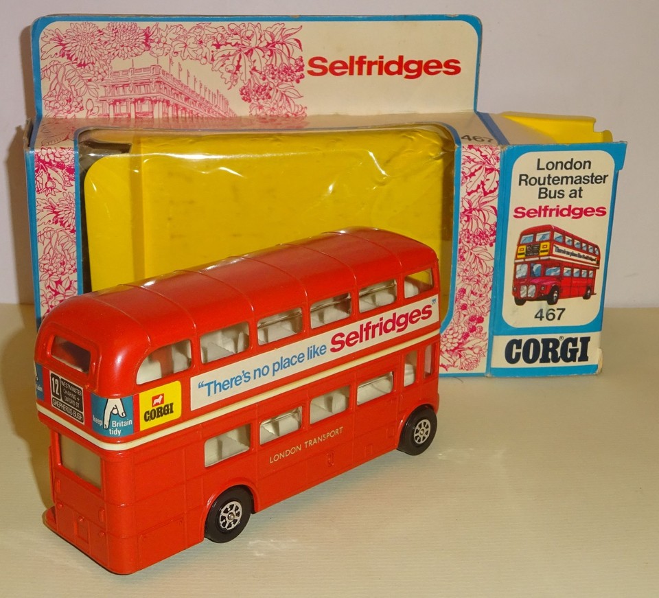 Corgi Selfridges 467 AEC Routemaster The Londoner Bus | eBay UK