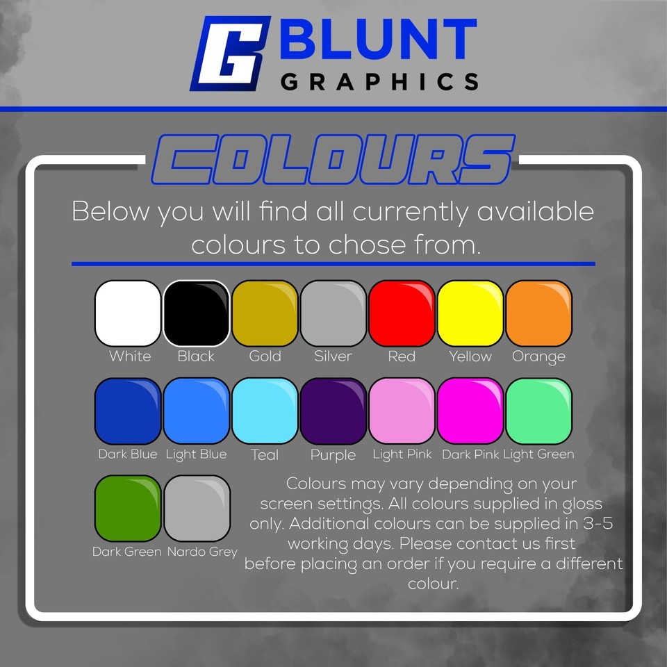 Universal Medium Van Custom Sides Vehicle Graphic - Sign Writing - Text ...