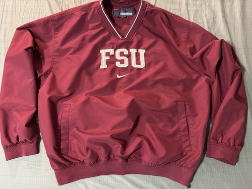 Vintage Florida State Seminoles Nike Jacket Mens L Center Swoosh ...