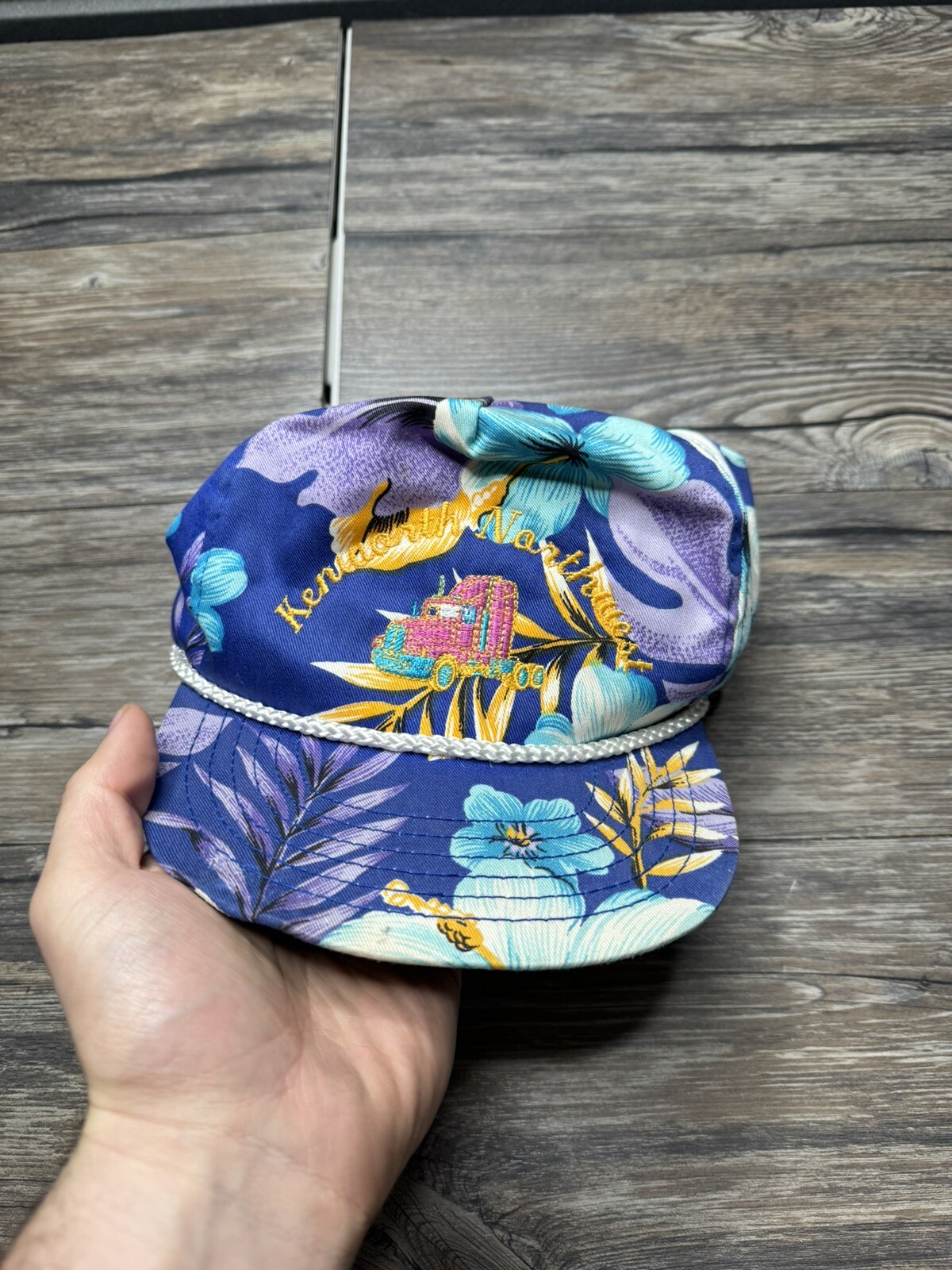 Vtg Kenworth Cap Big Rig Semi Truck Logo Diesel Snap … - Gem