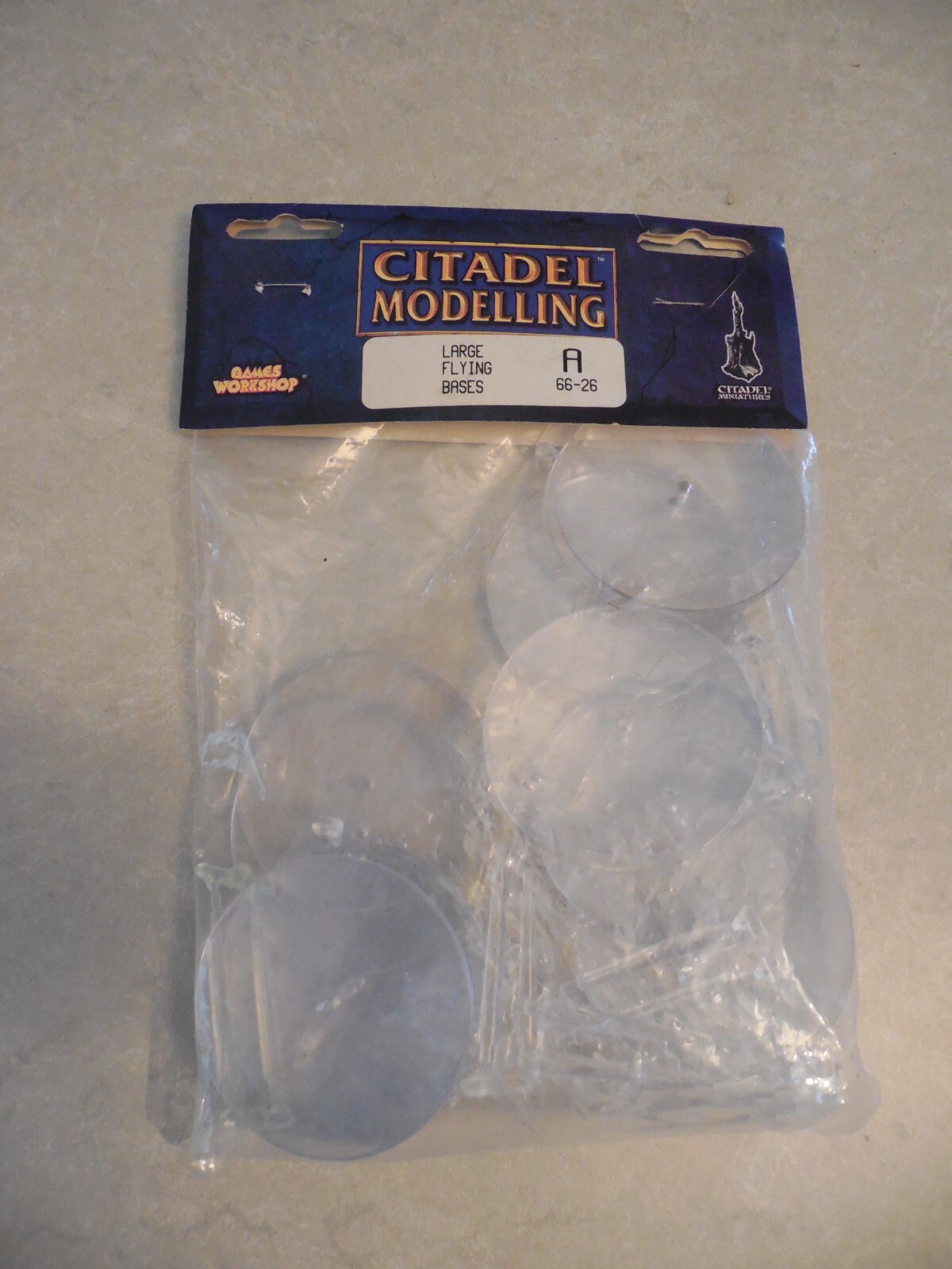 CITADEL MODELLING, LARGE FLYING BASES, A 66-26, GAMES WORKSHOP, NIB! | eBay
