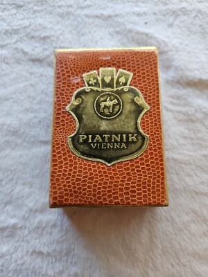 Piatnik Vienna Trapp Family Lodge Stowe Vermont Playing Cards | eBay