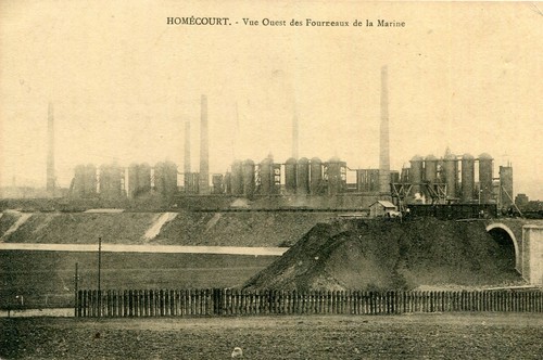 Map HOMECOURT West View of Navy Blast Furnaces | eBay