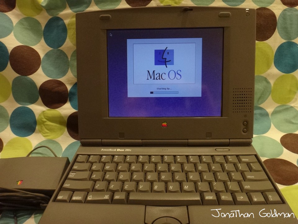 Apple Macintosh PowerBook Duo 280c 68LC040 12MB RAM 240MB HD Mac OS 8.1 ...