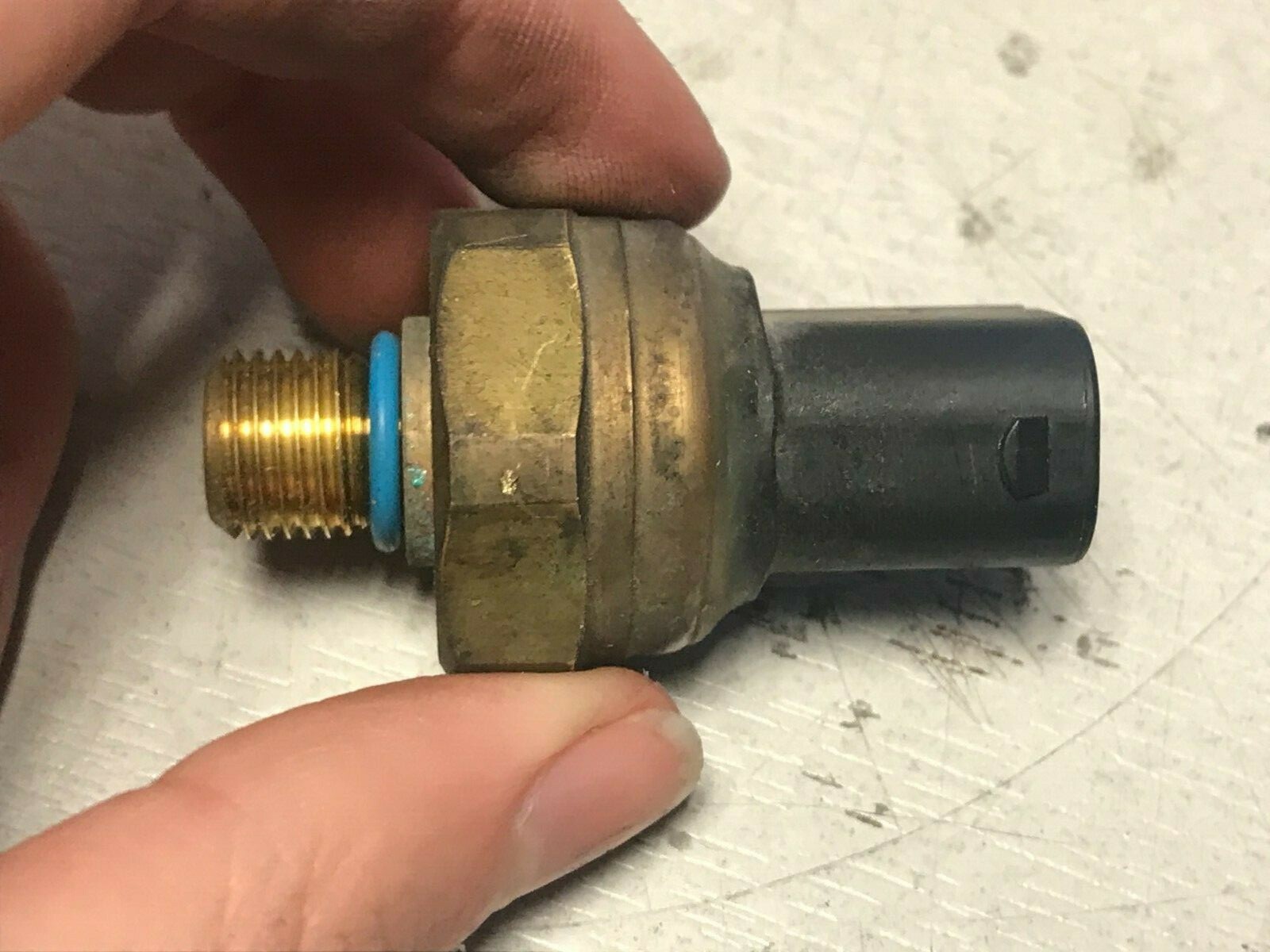 Ford Focus Fuel Rail Pressure Sensor Injection Fuel 1.6 Tdci Diesel ...