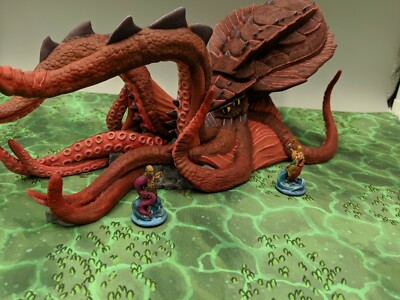 Dungeons and Dragons Full Body KRAKEN Underwater World DnD 28mm Terrain ...