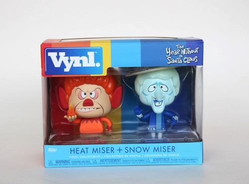 NRFB Vynl 2017 Funko The Year Without A Santa Claus Heat & Snow Miser ...
