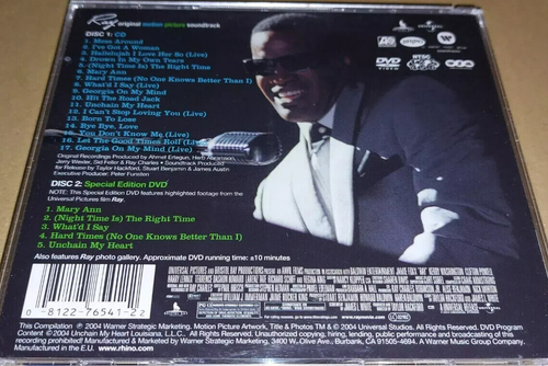 RAY CHARLES: RAY - ORIGINAL FILM SOUNDTRACK (1 CD & 1 DVD) | eBay