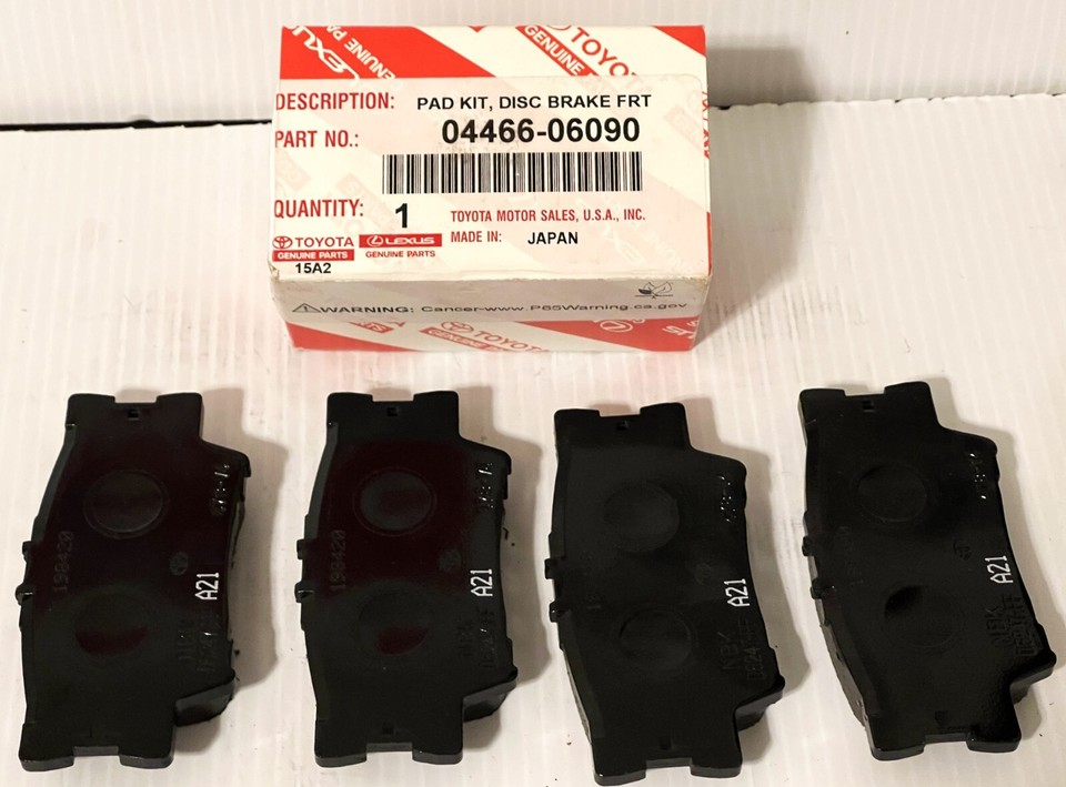 2007-2011 Toyota Camry Rear Right & Left Brake Pad Set GENUINE OEM PART ...