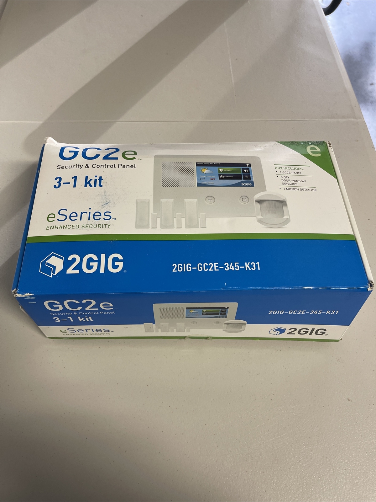 2GIG Technologies 2GIG-GC2E-345-K31 eSeries 3-1 Kit Security & Control ...
