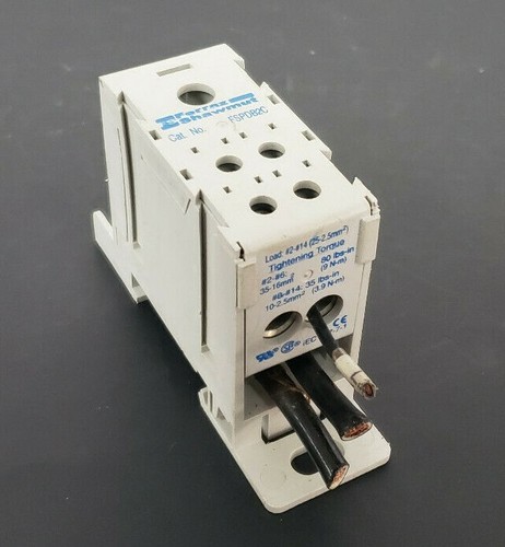 FERRAZ SHAWMUT FSPDB2C POWER DISTRIBUTION BLOCK (600V, 175A, CU7) | eBay