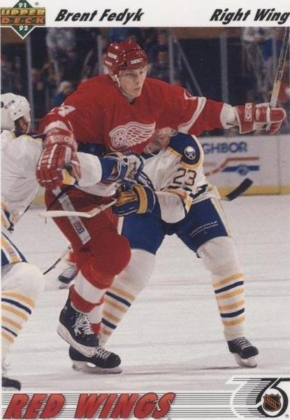 1991-92 Upper Deck - #373 Brent Fedyk for sale online | eBay