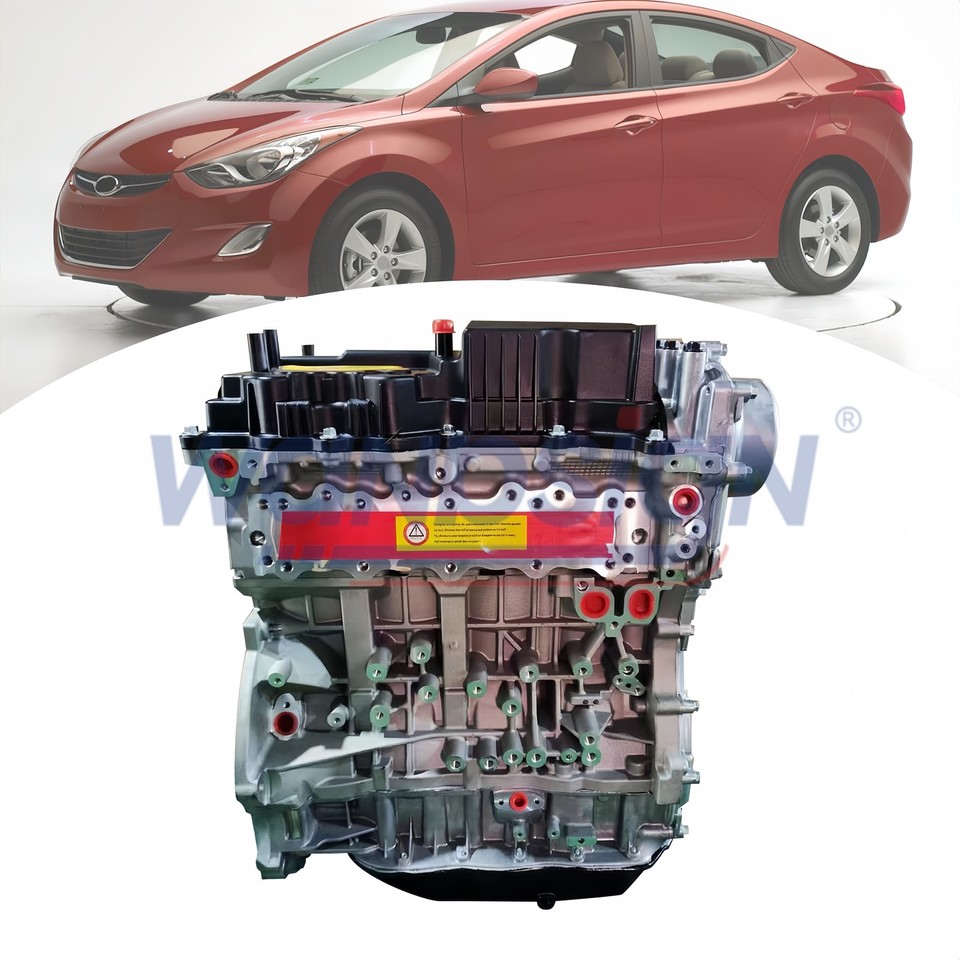 For Hyundai Elantra Kona Kia Soul 2.0T Long Block Engine Assembly G4KH ...