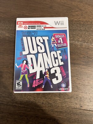 Just Dance 3 (Nintendo Wii 2011) Target Exclusive Edition 79532189903| eBay