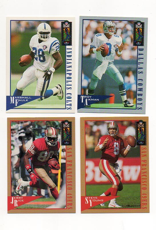 1995 Classic NFL Experience Football Cards Pick 25 High Grade Complete ...
