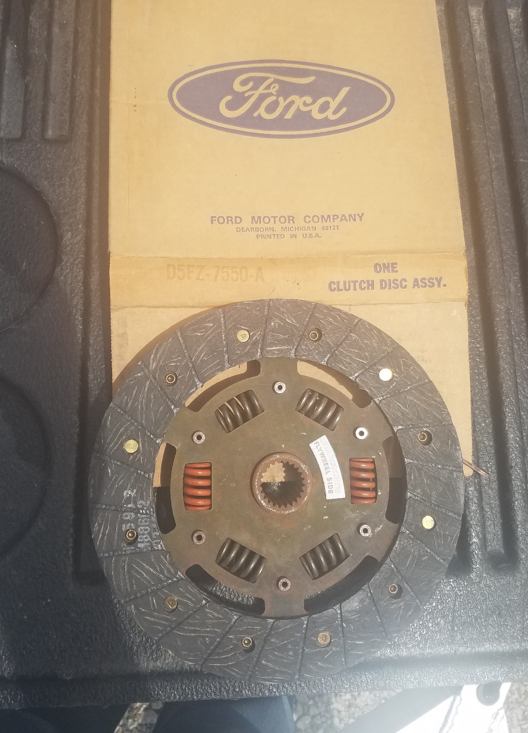 FORD OEM 1974-8 Pinto Bobcat Clutch Friction Plate Disc 23 Spline D5fz ...
