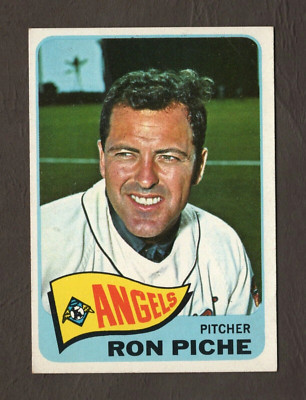 1965 Topps Baseball Card #464 Ron Piche – Los Angeles Angels | eBay