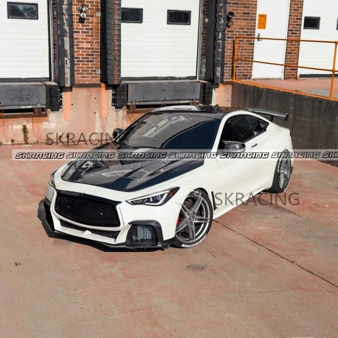 GT Double Layer Carbon Fiber Rear Trunk Lip Spoiler Wing For 17-22 ...