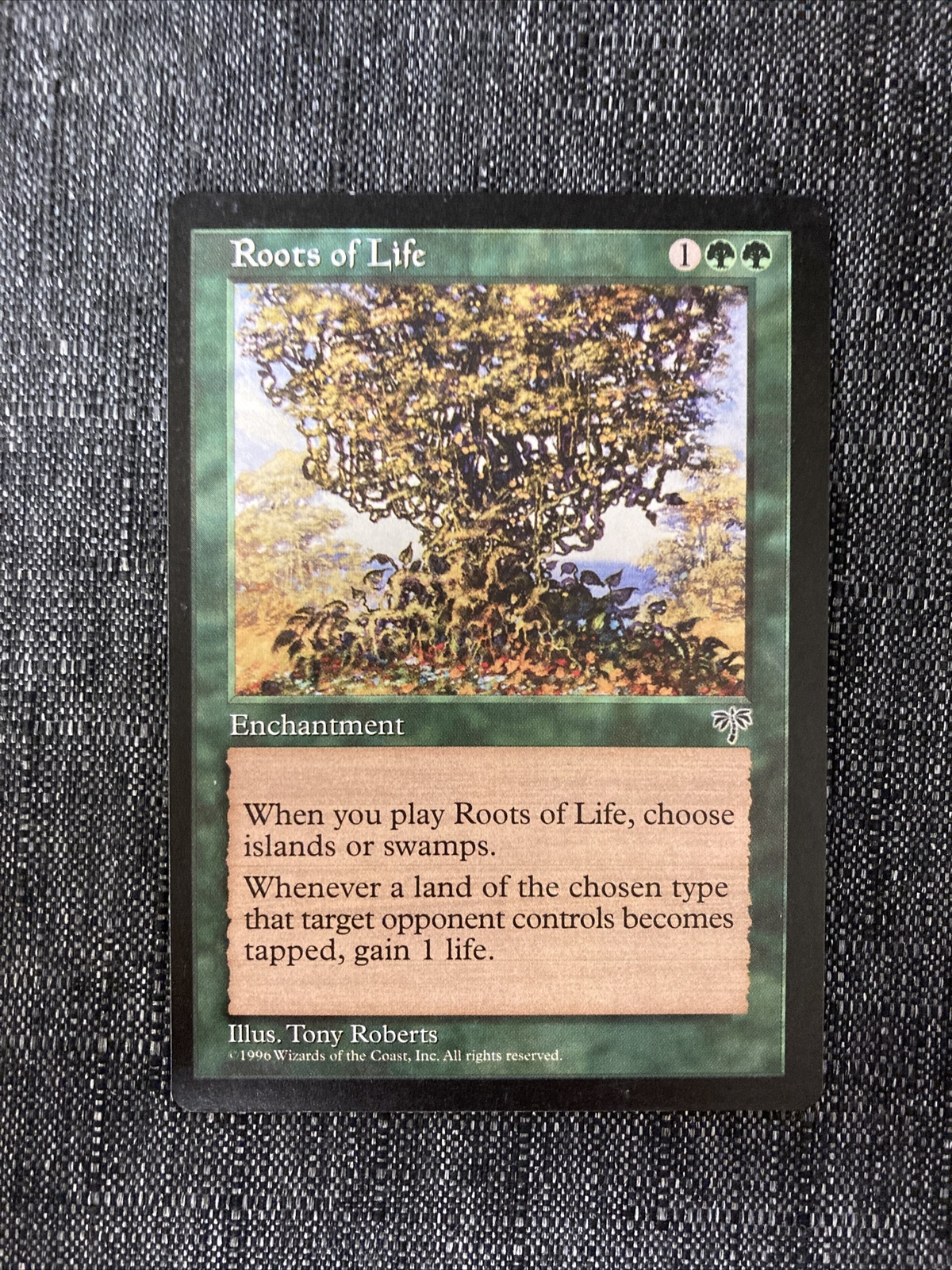Magic the Gathering MTG Roots of Life Mirage LP/NM | eBay