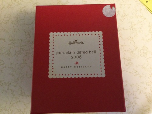 Hallmark Porcelain Dated Christmas Bell 2008 w/ Box | eBay