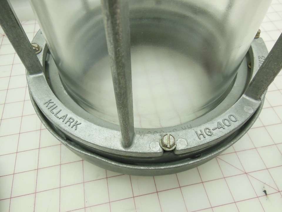 KILLARK EXPLOSION PROOF LIGHT HZJ-700-HNZA 250 WATT MERCURY VAPOR 120 ...