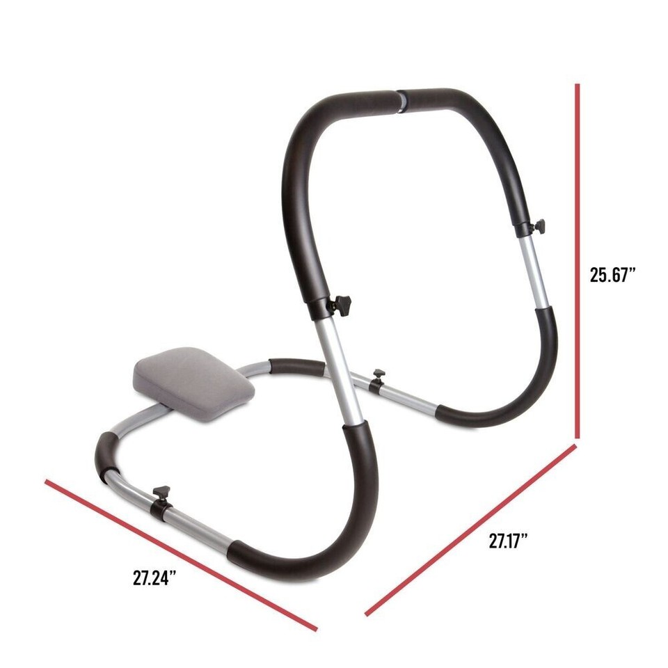 Ab Core MuscleTrainer Abdominal Machine Exercise Crunch Roller Workout ...