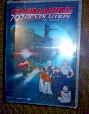 Submarine 707 Revolution The Movie DVD Anime New and Sealed 13023230699 ...