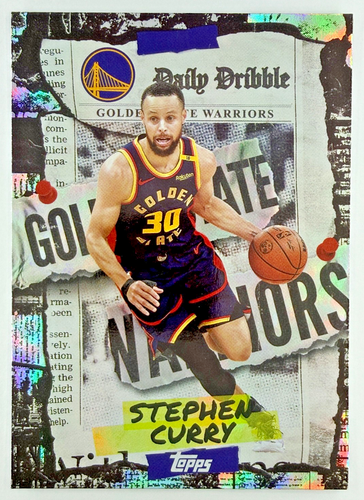 2025 Topps STEPHEN CURRY Daily Dribble DD-6 Holo Warriors A2 | eBay