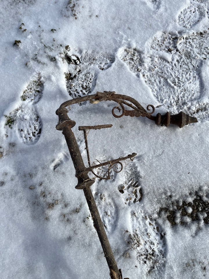 Antique/Vintage Lightning Rod from our church estimate 100-150 years ...