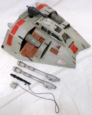 1996 Kenner Star Wars POTF Rebel Snowspeeder Figure Vehicle Complete ...