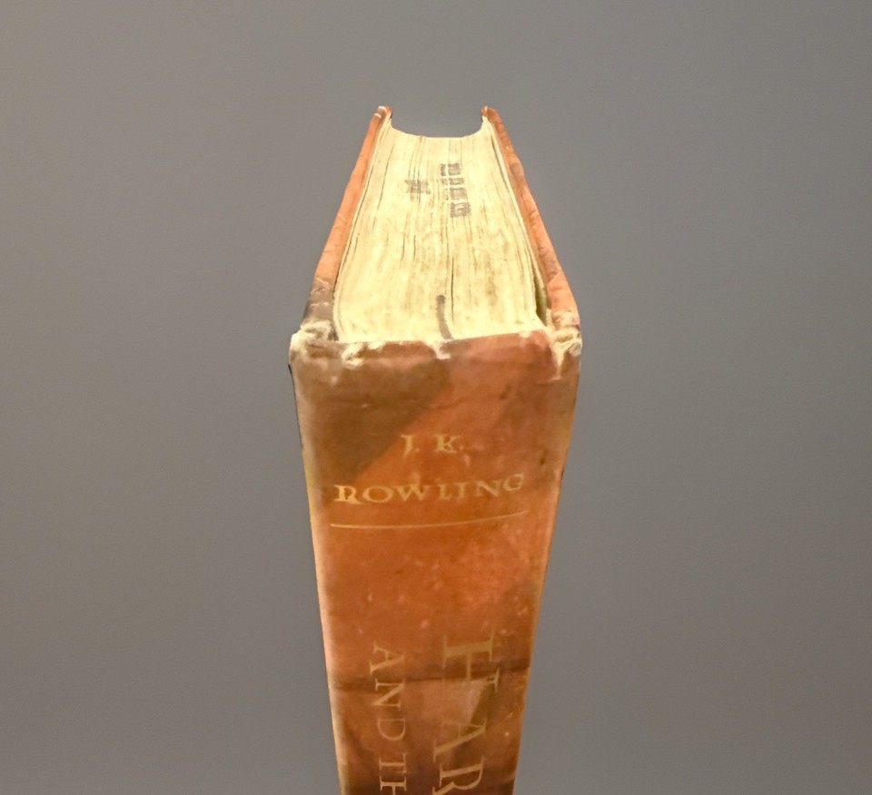 Harry Potter Sorcerer's Stone J.K. ROWLING 1st Print 1998 JLG Jr ...