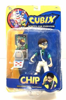 Cubix Chip Action Figure Robots For Everyone, New Sealed 2001 | eBay