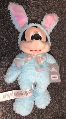 Mickey Mouse Bunny Plush Easter Rabbit | eBay