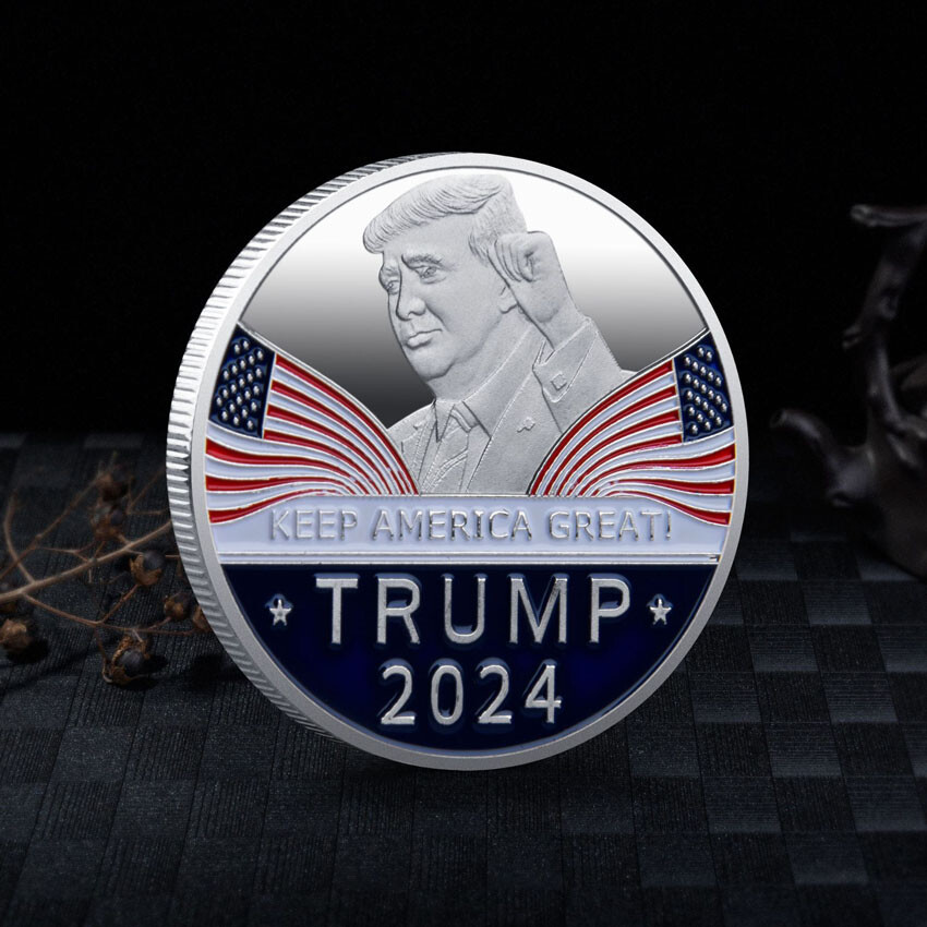 Keep America Great President Donald Trump MAGA King Silver ...