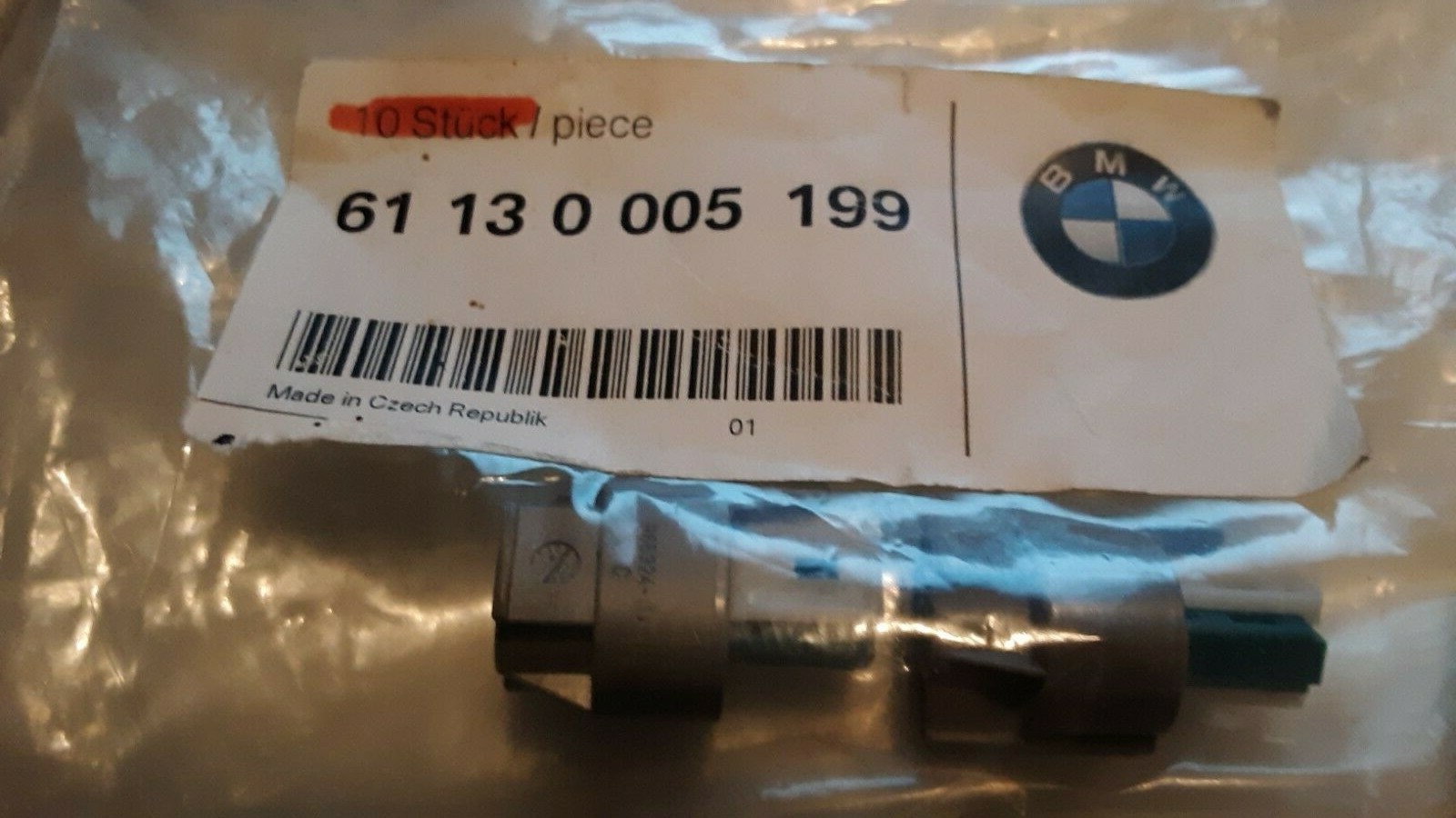2x Genuine BMW 61130005199 - Bushing Contact for sale online | eBay